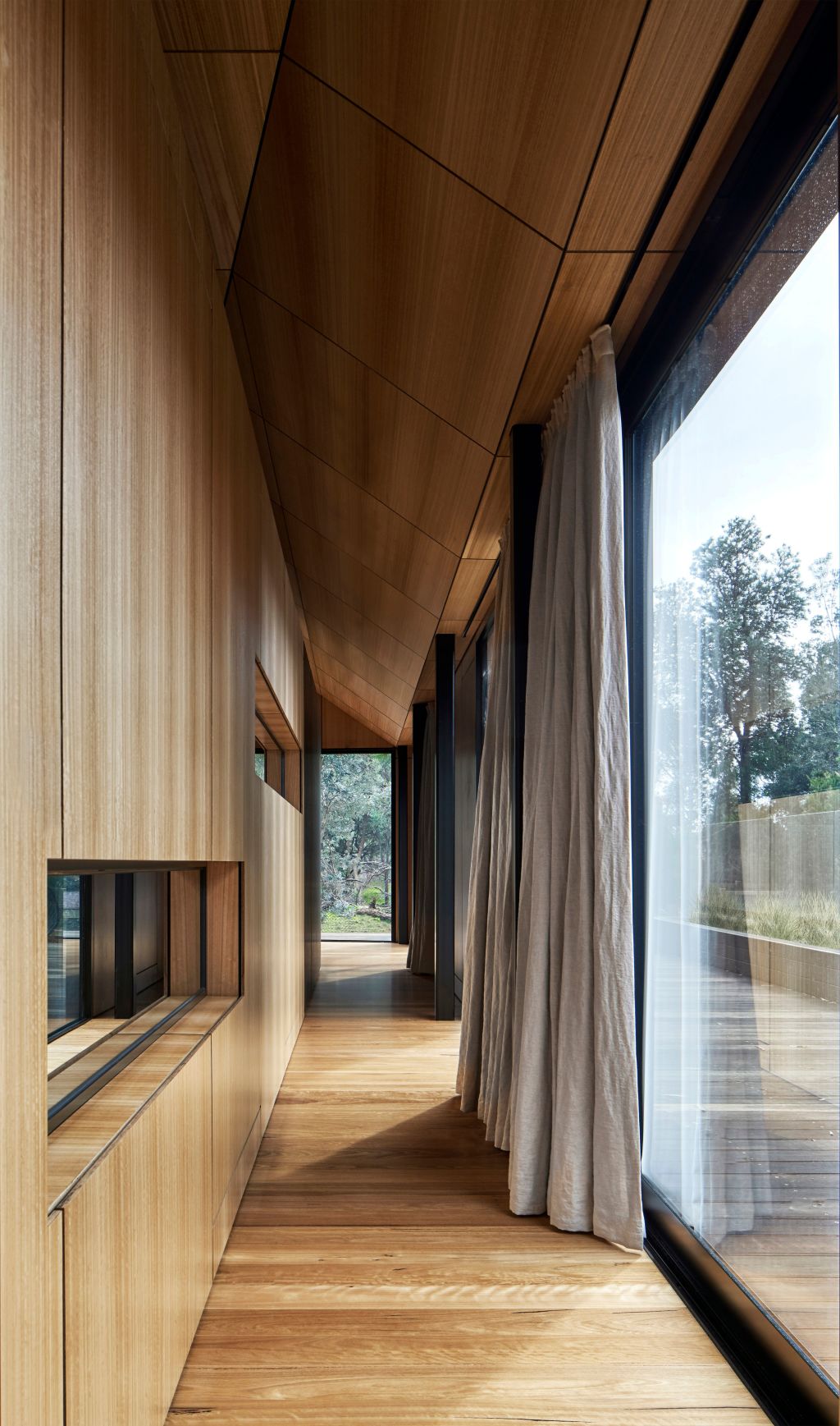 Building a house with beautiful timber in Phillip Island, Victoria
