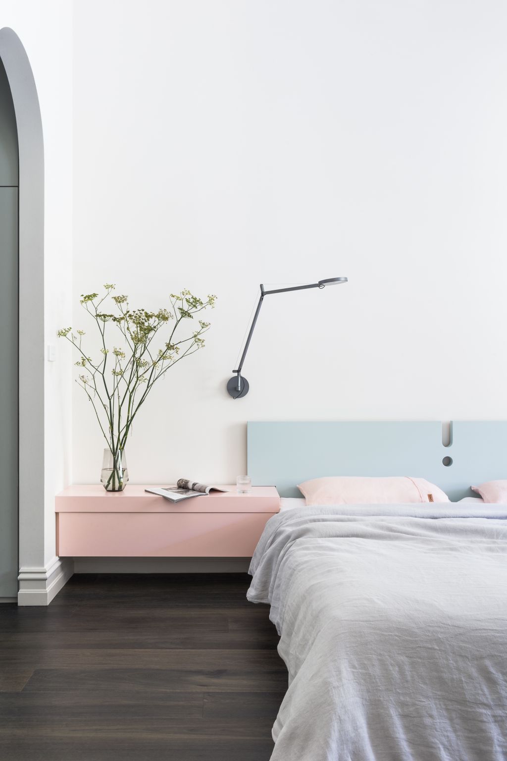 Family visits to Italy form the inspiration behind this pastel-hued home