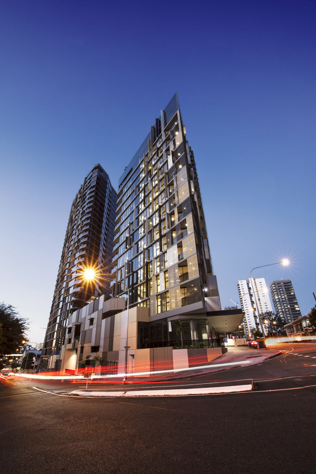 Sky high: Brisbane's tallest building south of the river is now completed