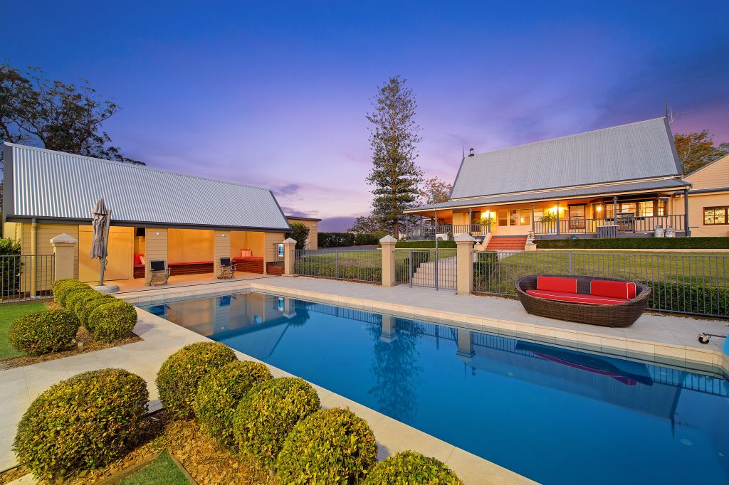 The sprawling family home that used to be a school house, plus five ...