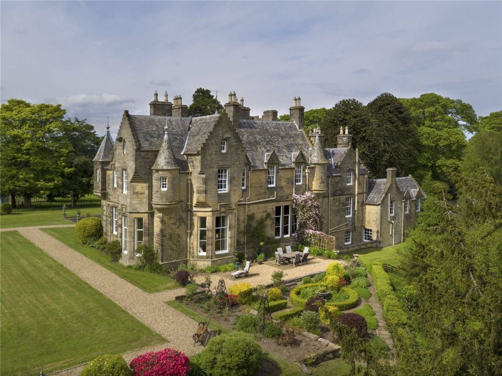 Great Scot: The dramatic country estate near Edinburgh you can buy for ...