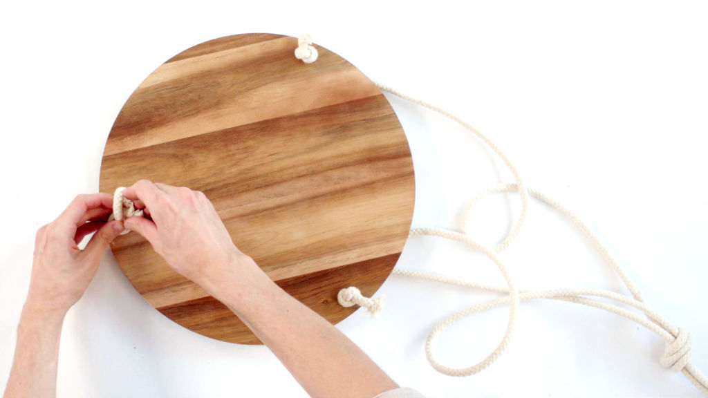 How to make a hanging plant tray