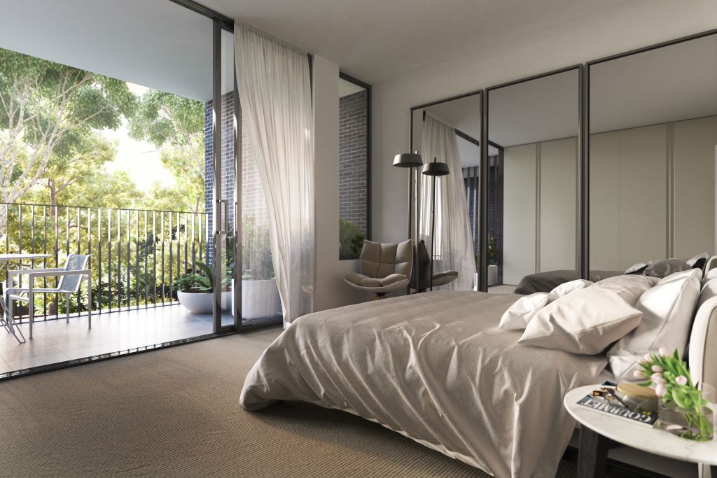 Quartet: Bates Smart-designed residences embody the lush greenery of ...