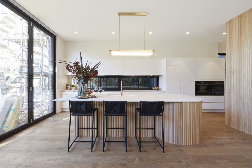 The Block 2020 kitchen reveal recap: They're curvy, and they like it