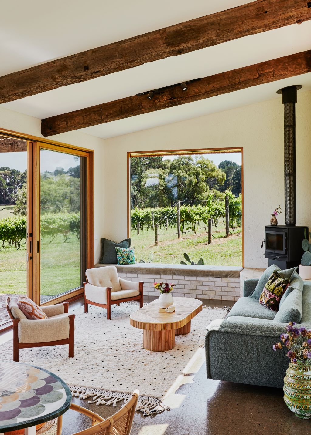 The Design Files: Inside the colourful home of Kip&Co's Alex McCabe