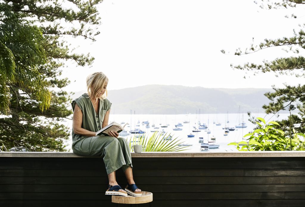 Magazine mogul Deb Bibby shows off her beachside cottage