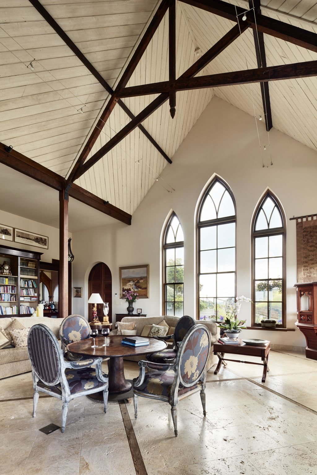 A country retreat built from the remains of an 1876 church
