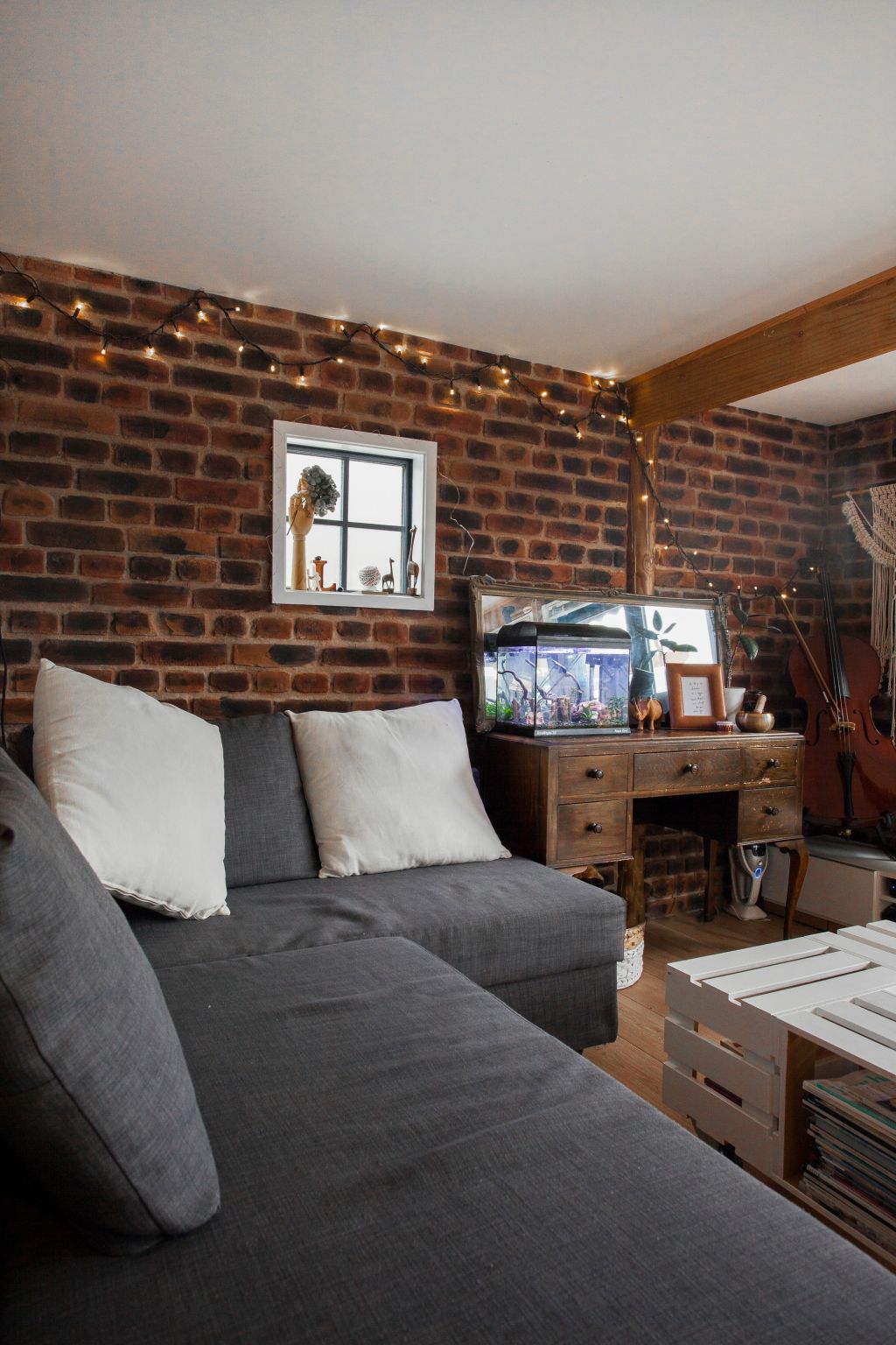 Underground mission: The family living underneath their parents' home