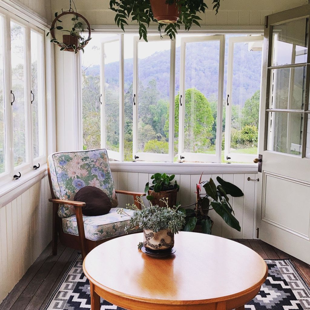 An eclectic 'second-hand house' in the Sunshine Coast hinterland