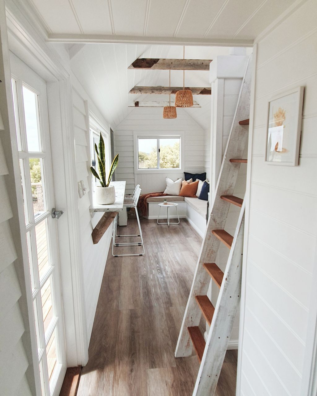 'We did it all': The father-daughter duo who built a tiny house from ...