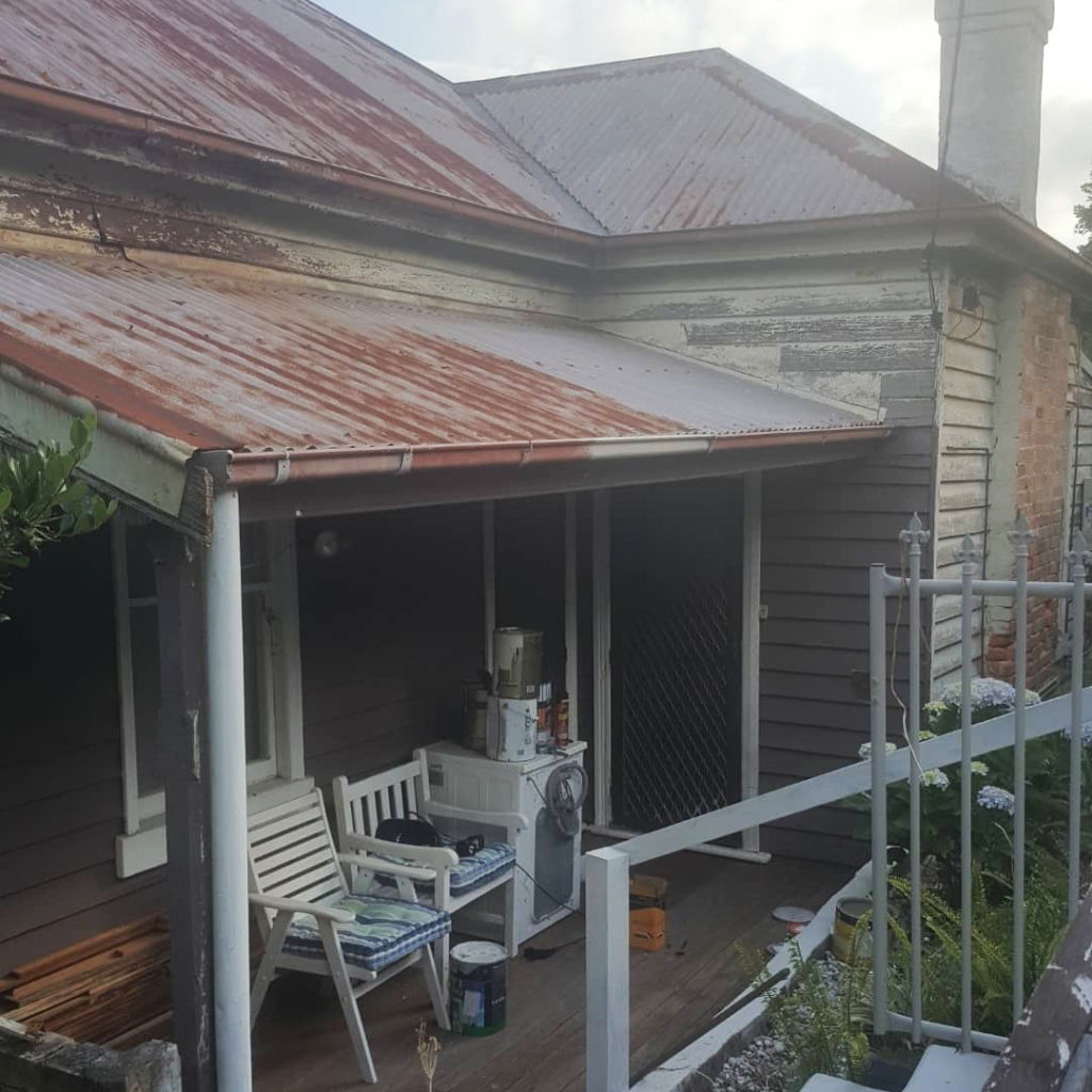 The couple transforming their old family holiday shack in Newcastle ...