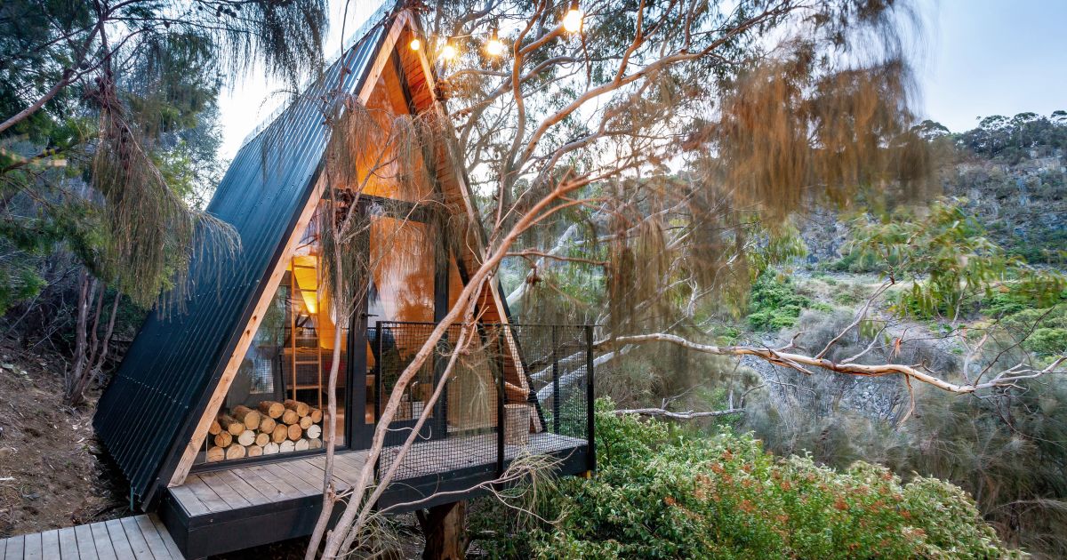 The Tasmanian architect who built a treehouse for his son from ...