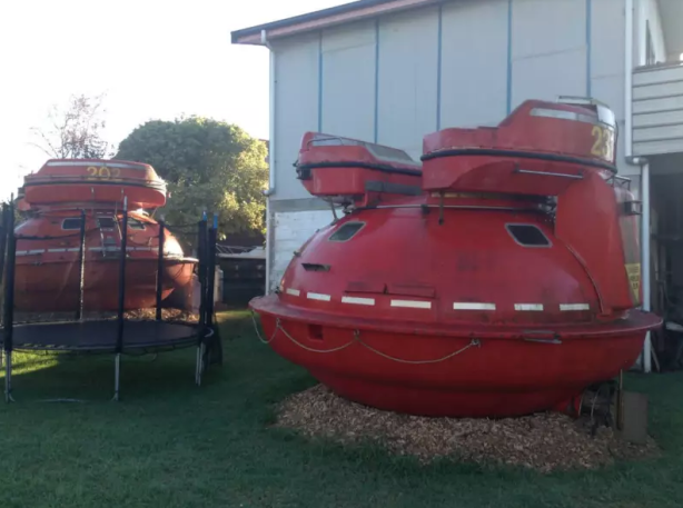Pair of rescue pods could be repurposed into unique tiny house