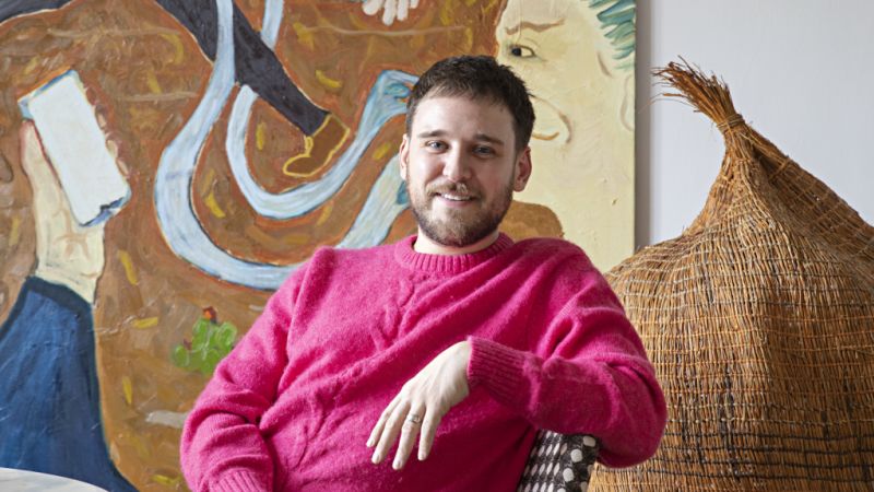 Home Tour: Inside 'face whisperer' James Vivian's art-filled sanctuary
