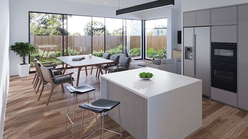 Red Hill's newest boutique development of just three townhouses