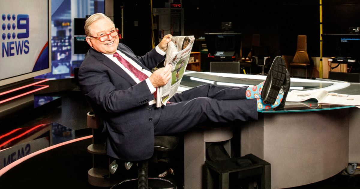 Channel Nine’s Peter Hitchener: making news for more than two decades