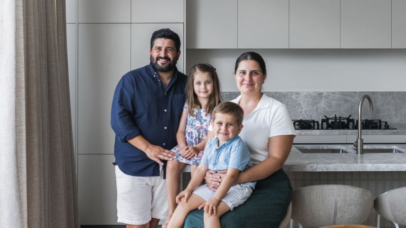 Out with the old, in with the new: Inside a striking family home in ...