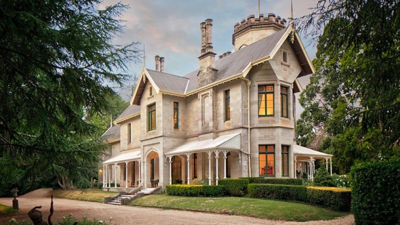 Castle-like mansion in the Adelaide Hills listed for between $4.8 ...