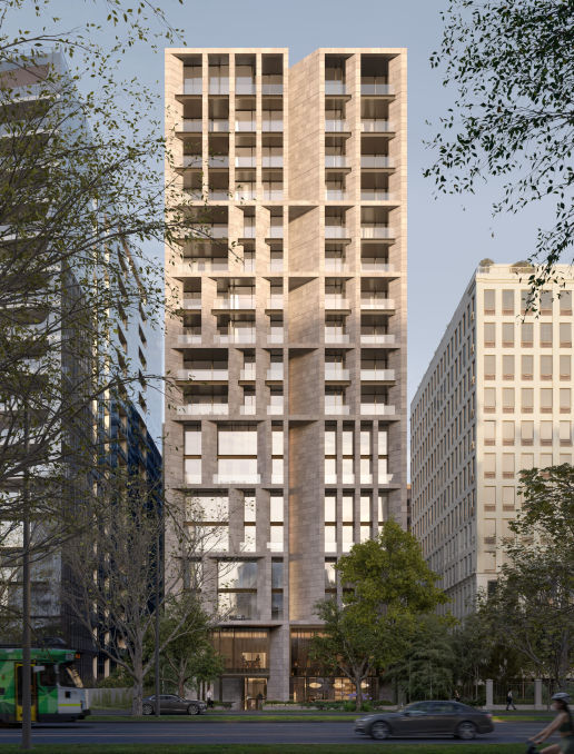 The Carter Building: Apartment living on Melbourne's grand gateway