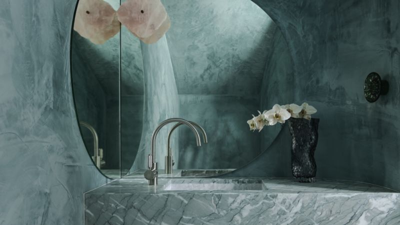 How to create a bold and sophisticated powder room