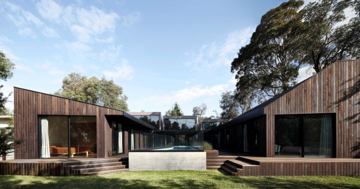 Building a house with beautiful timber in Phillip Island, Victoria