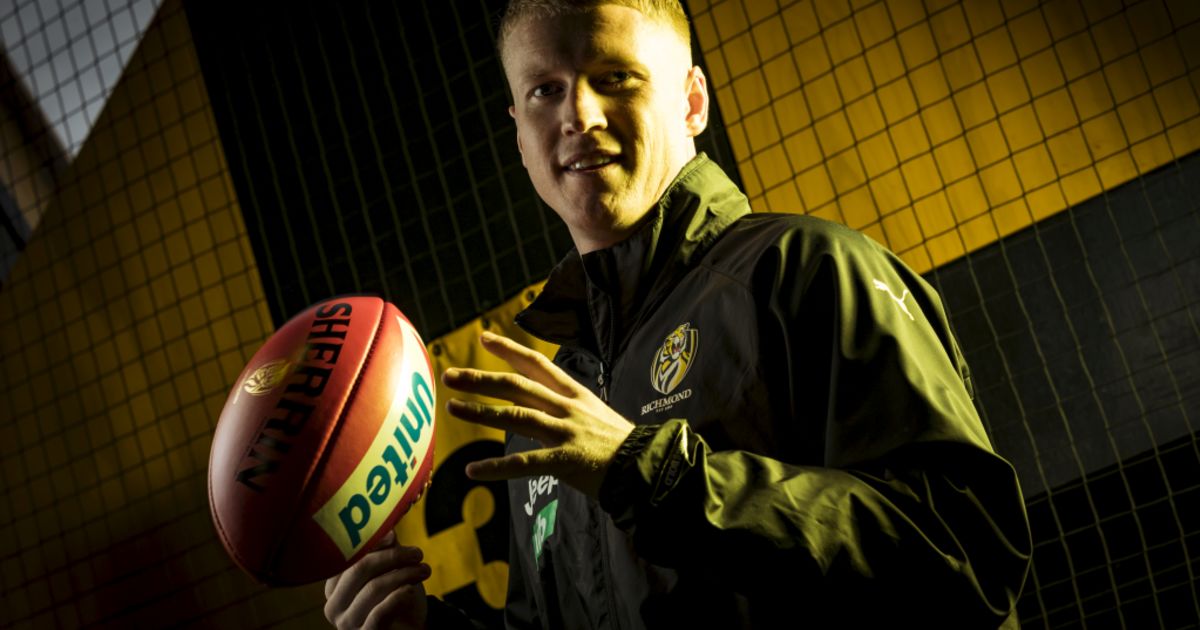 Richmond AFL player Josh Caddy puts his home in the same suburb up for ...