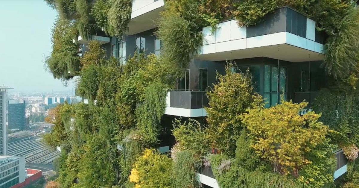 The high-rise building that isn’t just eco-friendly, it’s a vertical forest