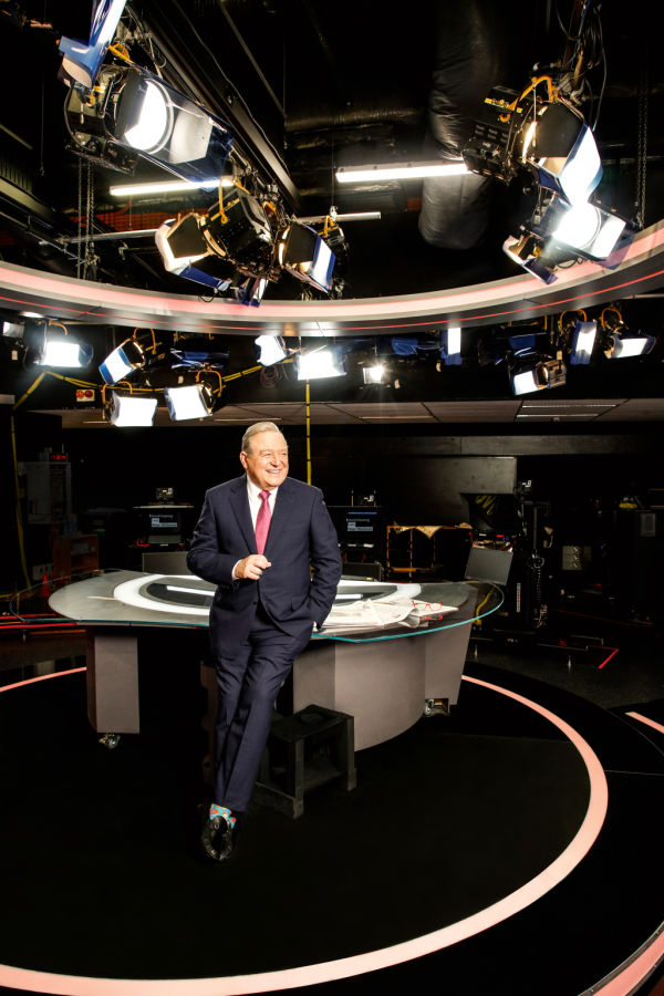 Channel Nine’s Peter Hitchener: making news for more than two decades