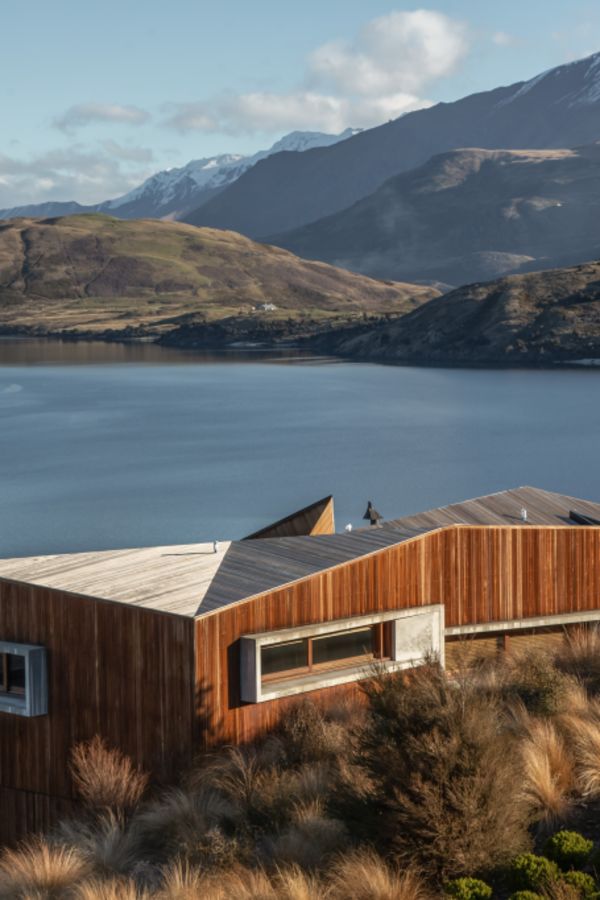 New Zealand Villa There's Lake Views From Every Room At This New