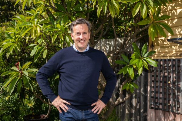 Staying Home: Comedian Colin Lane has chosen laughter in isolation