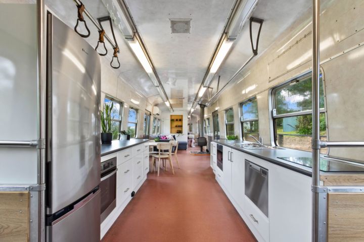 Ding, ding: Converted Victorian Railways train carriage for sale