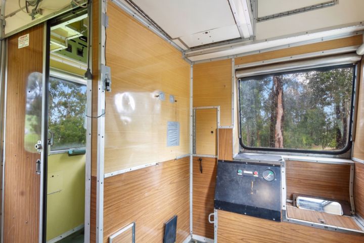 Ding, ding: Converted Victorian Railways train carriage for sale