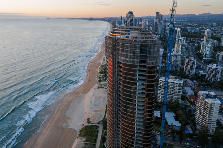 Luxury residential living steps from the sand of Surfers Paradise