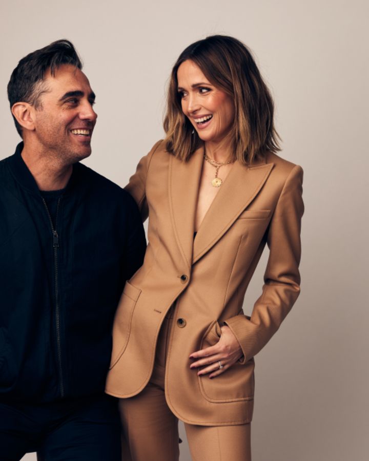 Rose Byrne Bobby Cannavale Rose Byrne And Bobby Cannavale Enter The