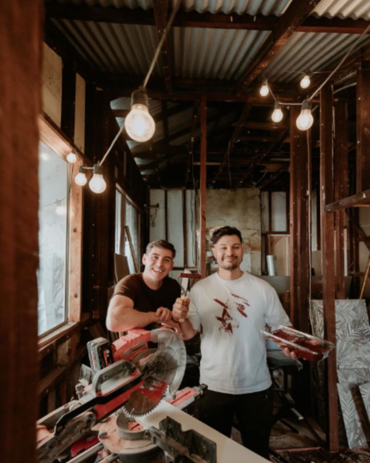Inside the Home Husbands reno: Couple turn derelict Fremantle house ...