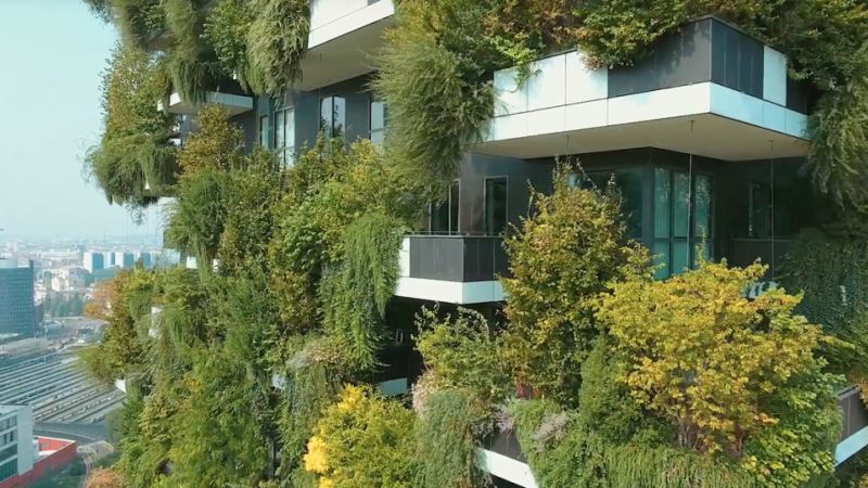 The high-rise building that isn't just eco-friendly, it's a vertical forest