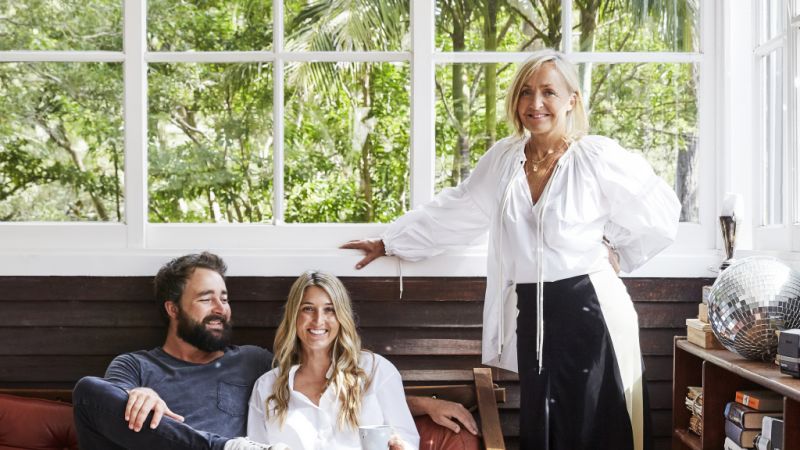 Magazine mogul Deb Bibby shows off her beachside cottage