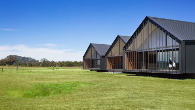 New college resembles group of rural sheds