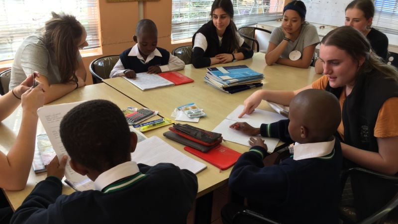 Community service programs teach students the importance of giving back