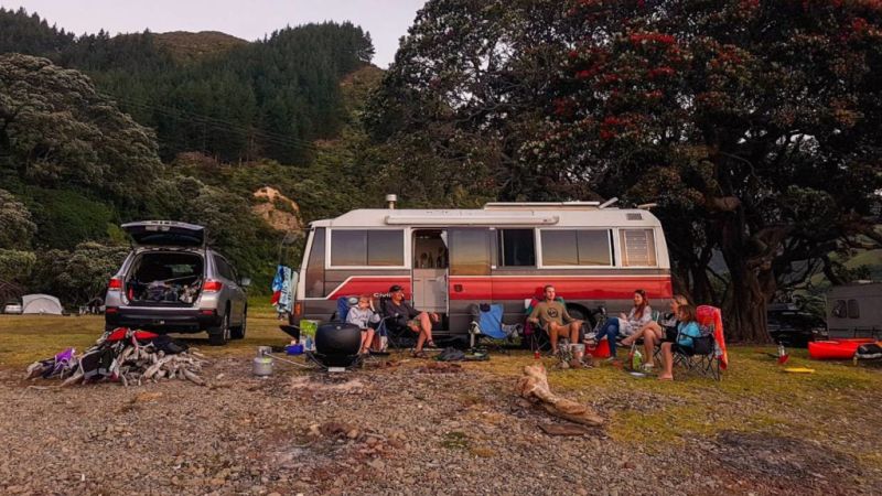 Quirky bus conversion makes photographer's life on the road a dream