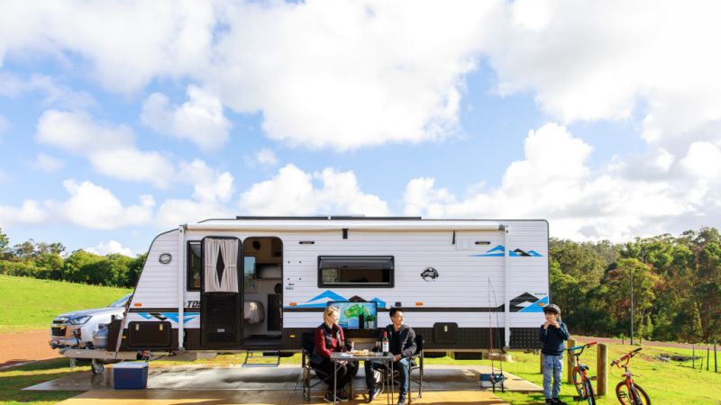 Caravan and camping trips experience resurgence in popularity