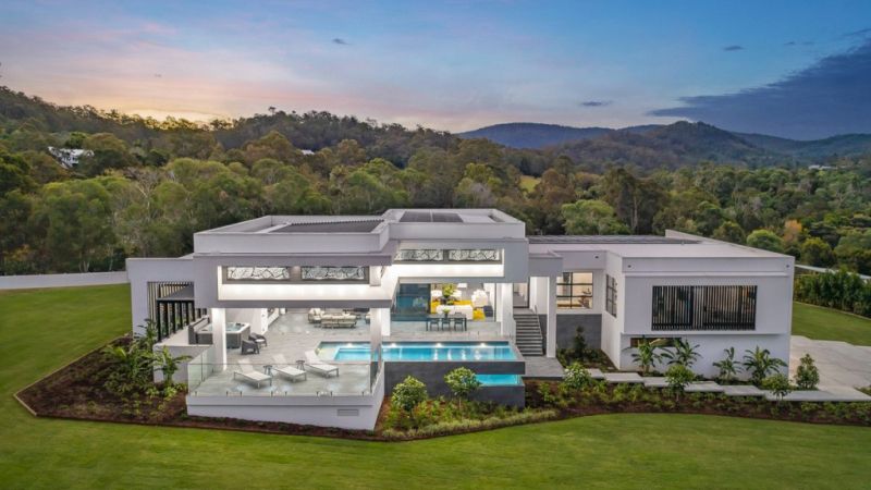 Brisbane's LA-style mansion set to break records at auction