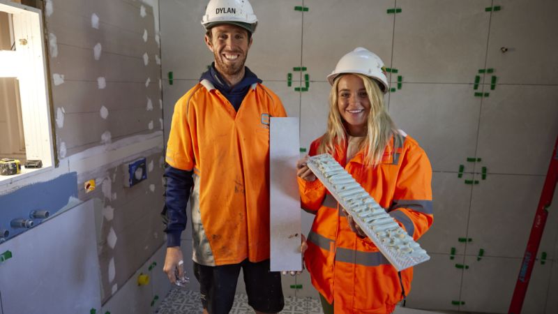 The Block 2022: The show’s first female tradie contestant isn’t afraid ...