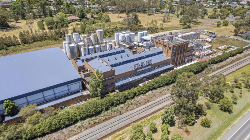 Milk the potential: former OAK factory on the market