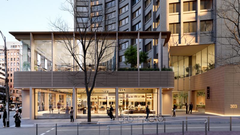 Prominent Melbourne CBD corner set to get Tiffany-style glass retail ...