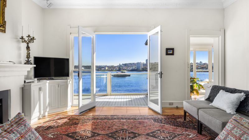 This historic Manly cottage comes with its own private beach