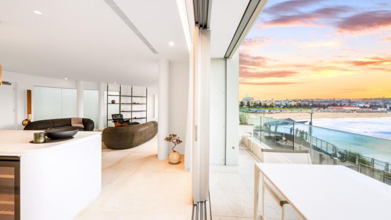 A one-bedroom Bondi Beach apartment is Australia's most expensive sale