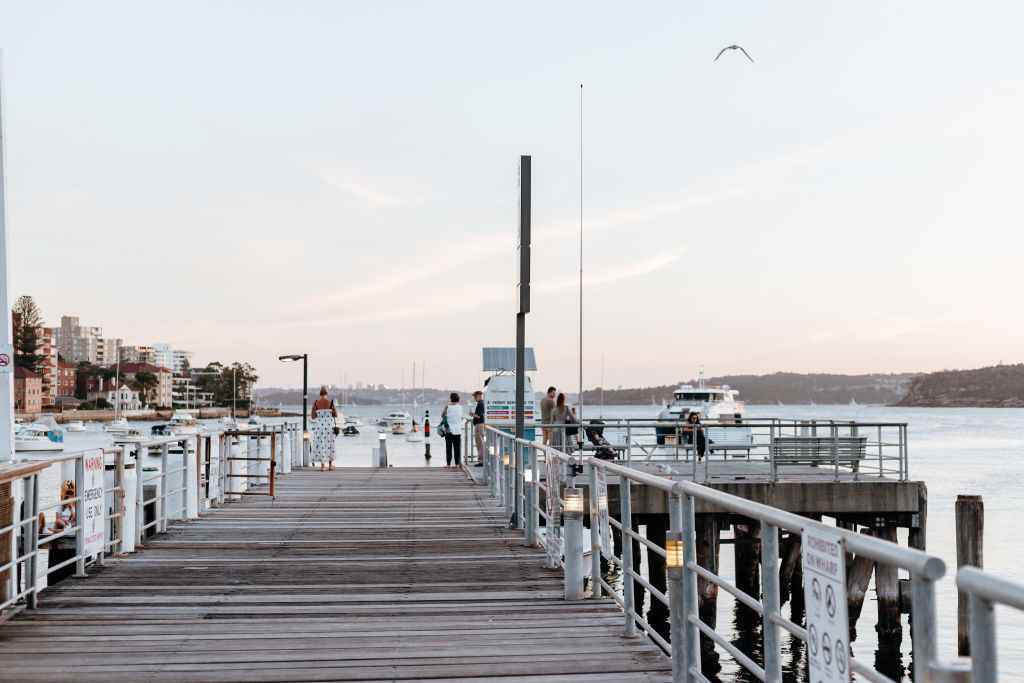 Manly: now a glamorous residential neighbourhood still 1000 miles from care