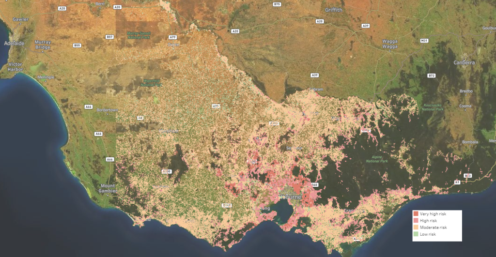 One in six Victorian households at high or very high risk of climate hazard