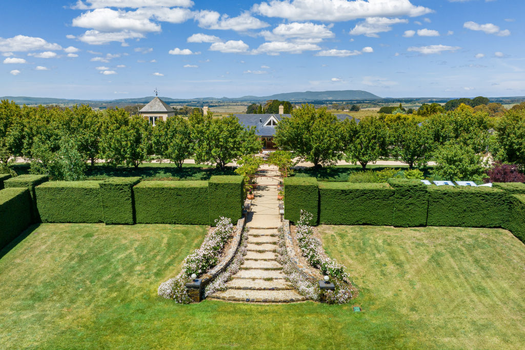 French provincial-style homestead in Spring Hill with views to Mount ...